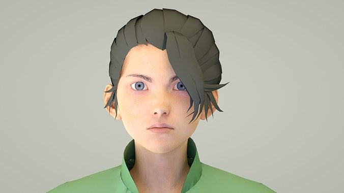 youth teenager boy little brother brother 3D model | CGTrader