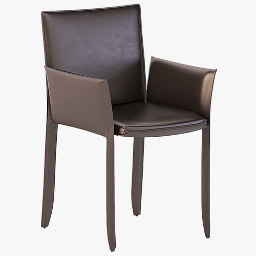 Piuma Dining Armchair by Studio Kronos 3D model | CGTrader