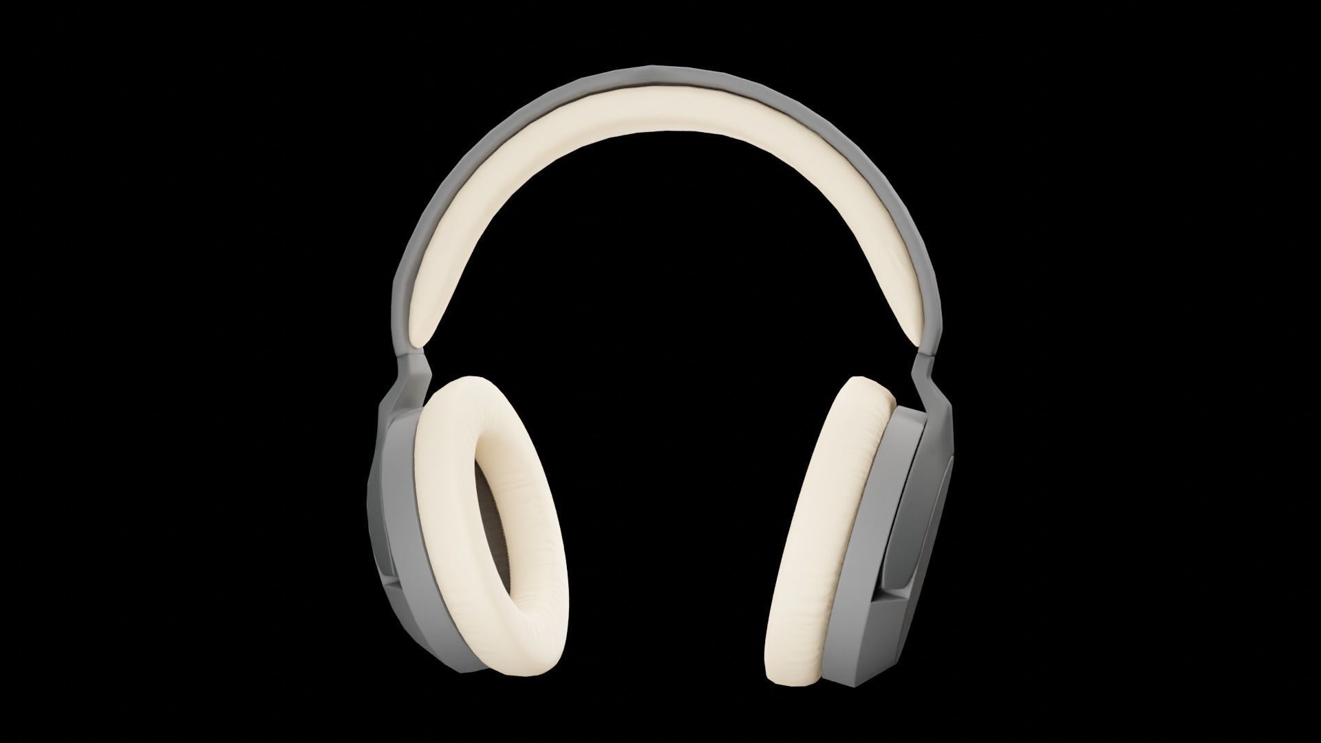 3D model Headphones Low poly VR / AR / low-poly | CGTrader