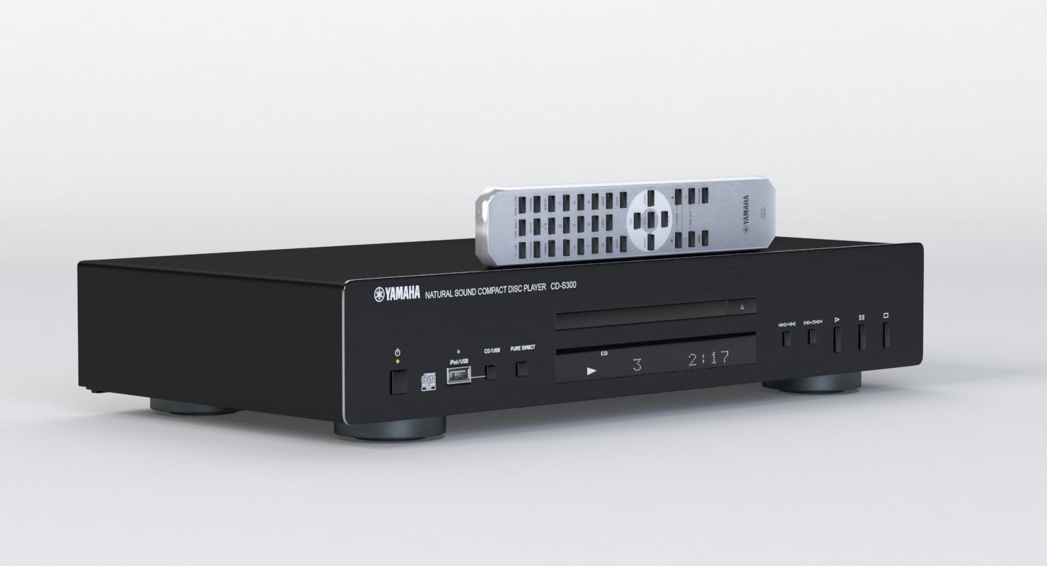 Yamaha CDS300 Cd Player 3D model | CGTrader