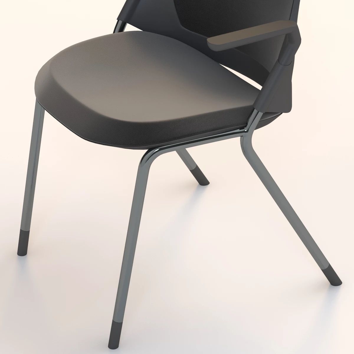 Sayl Side Chair 4 Leg Base 3D model | CGTrader
