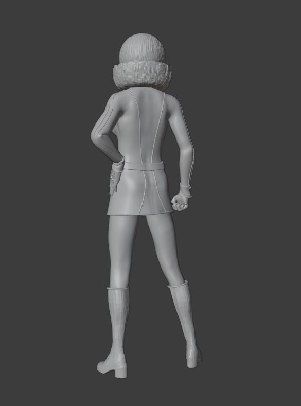 Miwa pilot of Big Shooter Jeeg Steel robot 3D model 3D printable | CGTrader