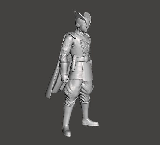 Gamma 2 Dragon Ball Super 3D Model 3D model 3D printable | CGTrader