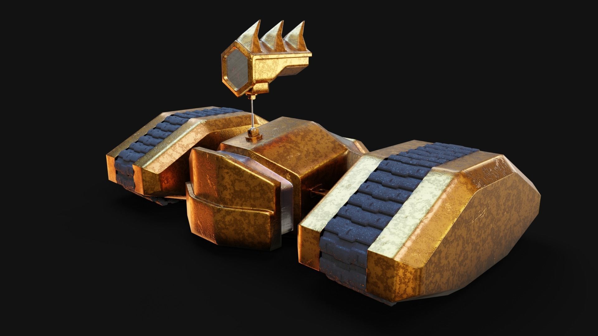 3D model Sentry Punk VR / AR / low-poly | CGTrader