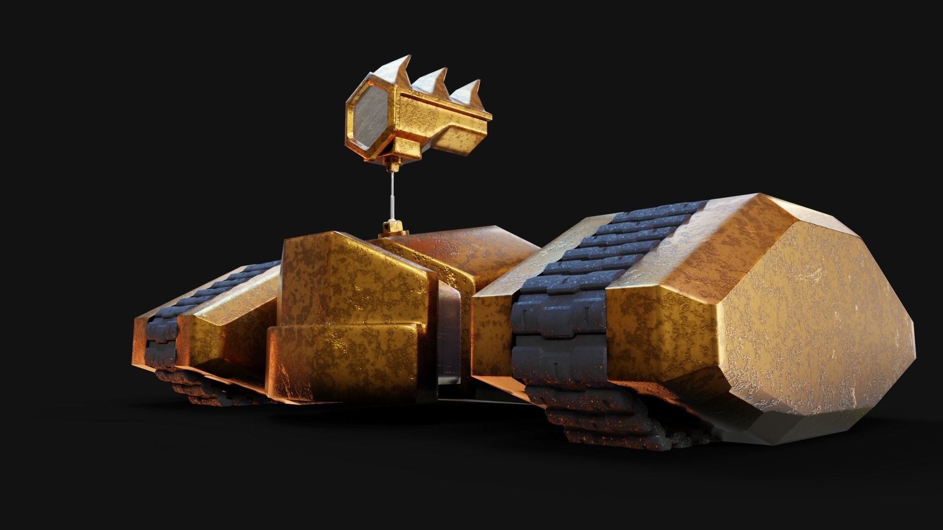 3D model Sentry Punk VR / AR / low-poly | CGTrader