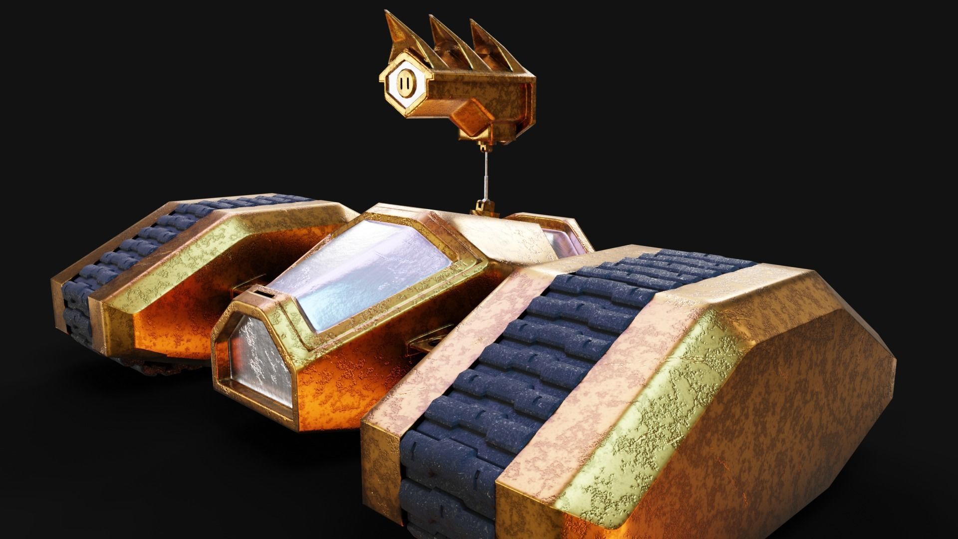 3D model Sentry Punk VR / AR / low-poly | CGTrader