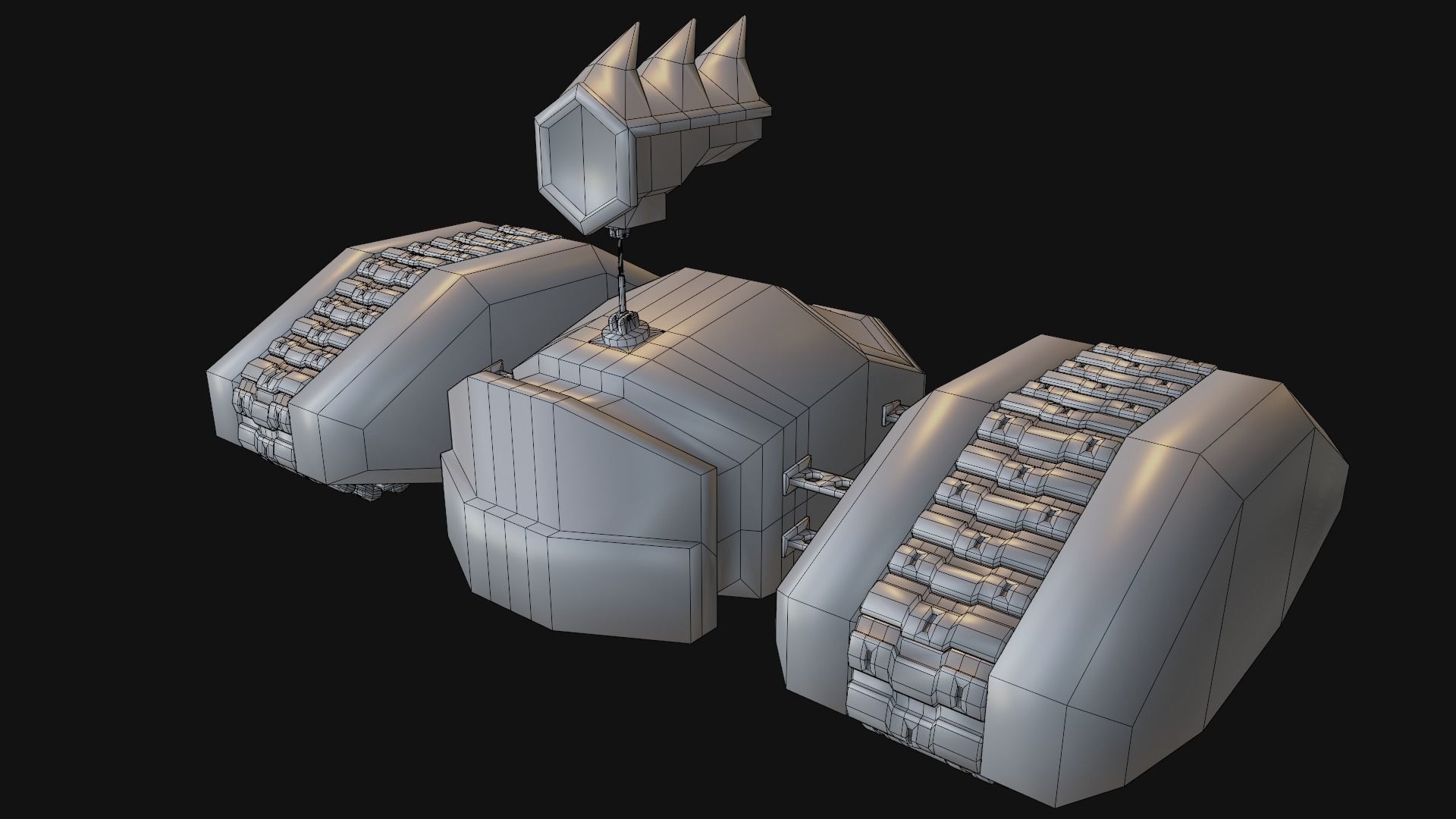 3D model Sentry Punk VR / AR / low-poly | CGTrader