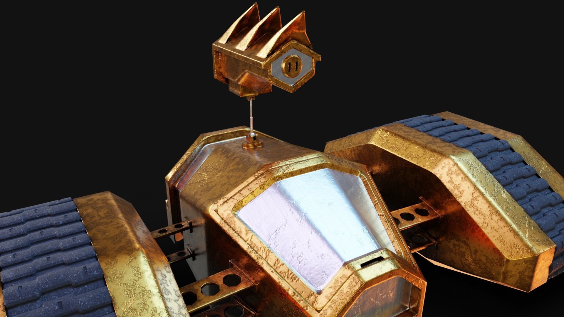 3D model Sentry Punk VR / AR / low-poly | CGTrader