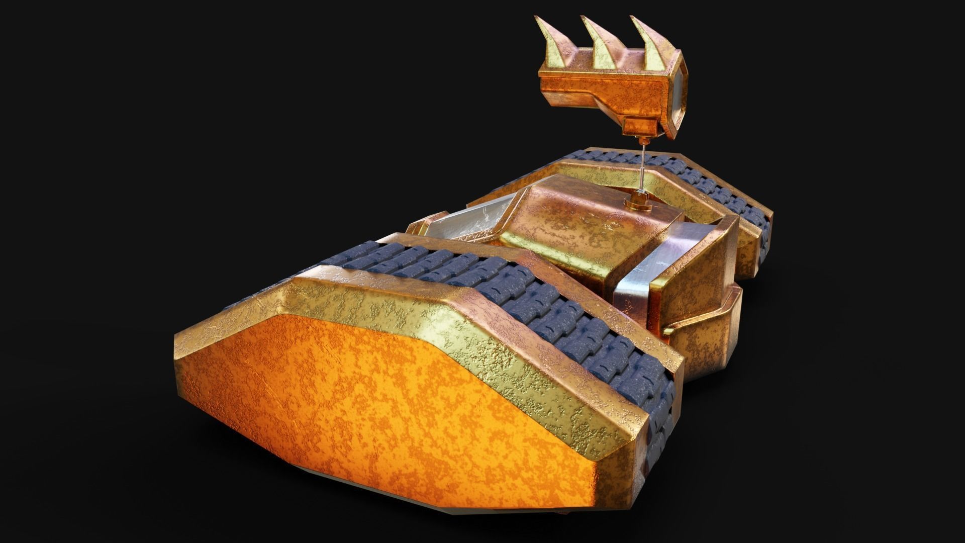 3D model Sentry Punk VR / AR / low-poly | CGTrader