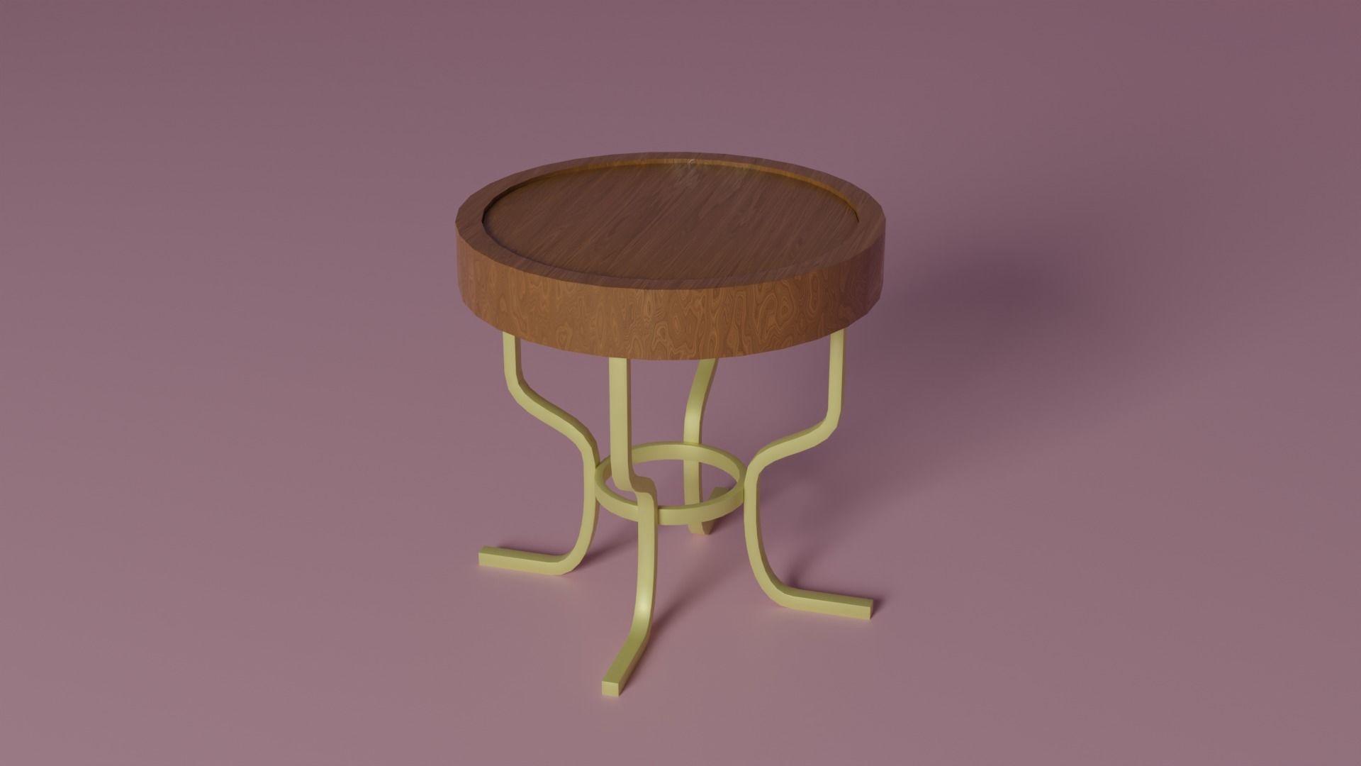 Fancy side table 3D model | CGTrader