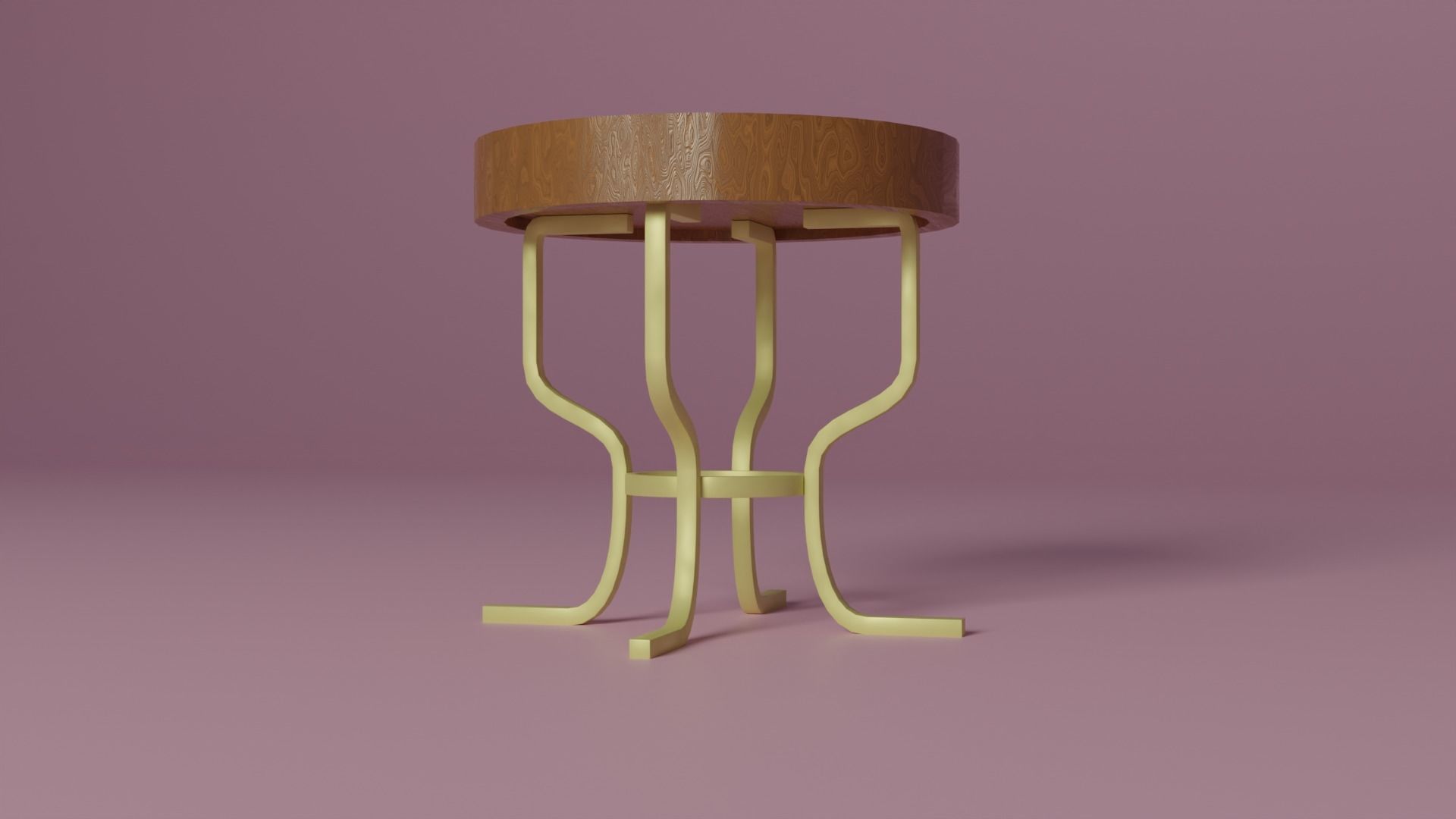 Fancy side table 3D model | CGTrader