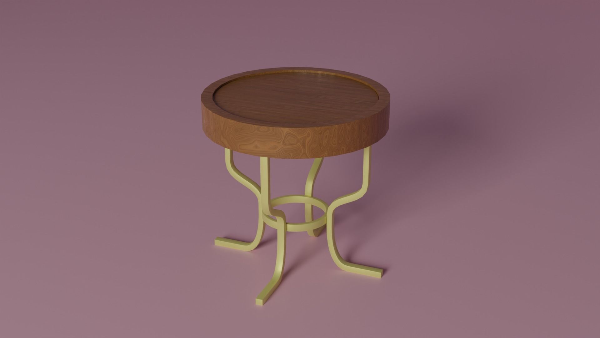 Fancy side table 3D model | CGTrader