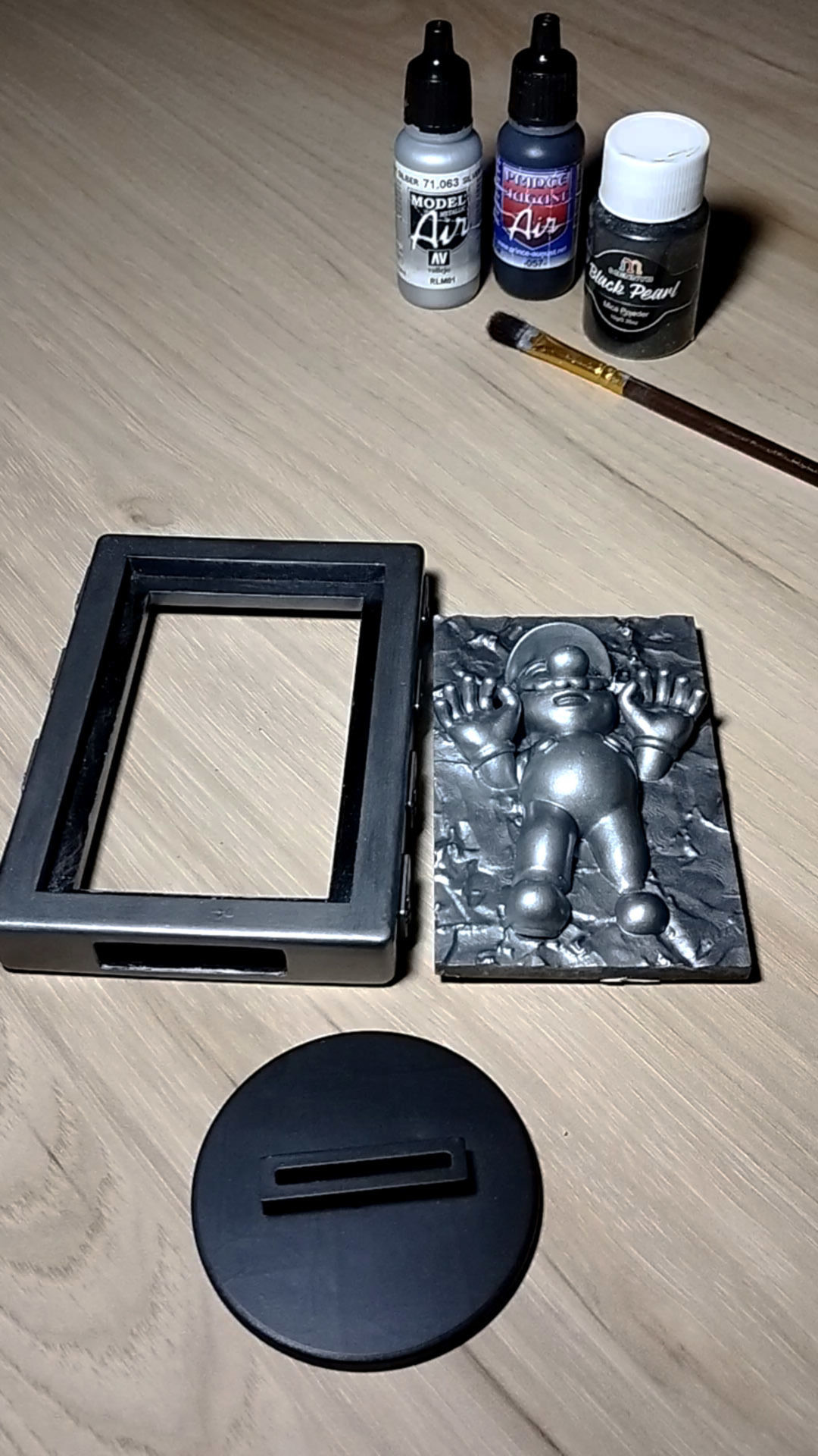 Mario frozen in carbonite 3D model 3D printable | CGTrader