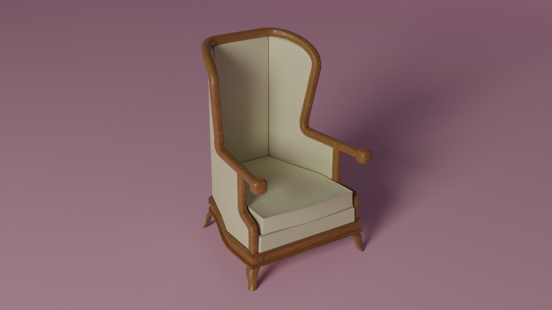 Fancy sofa chair 3D model | CGTrader