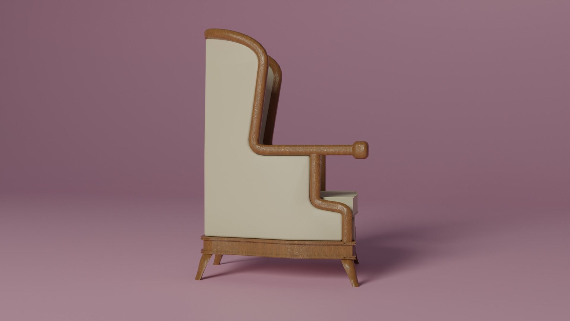 Fancy sofa chair 3D model | CGTrader