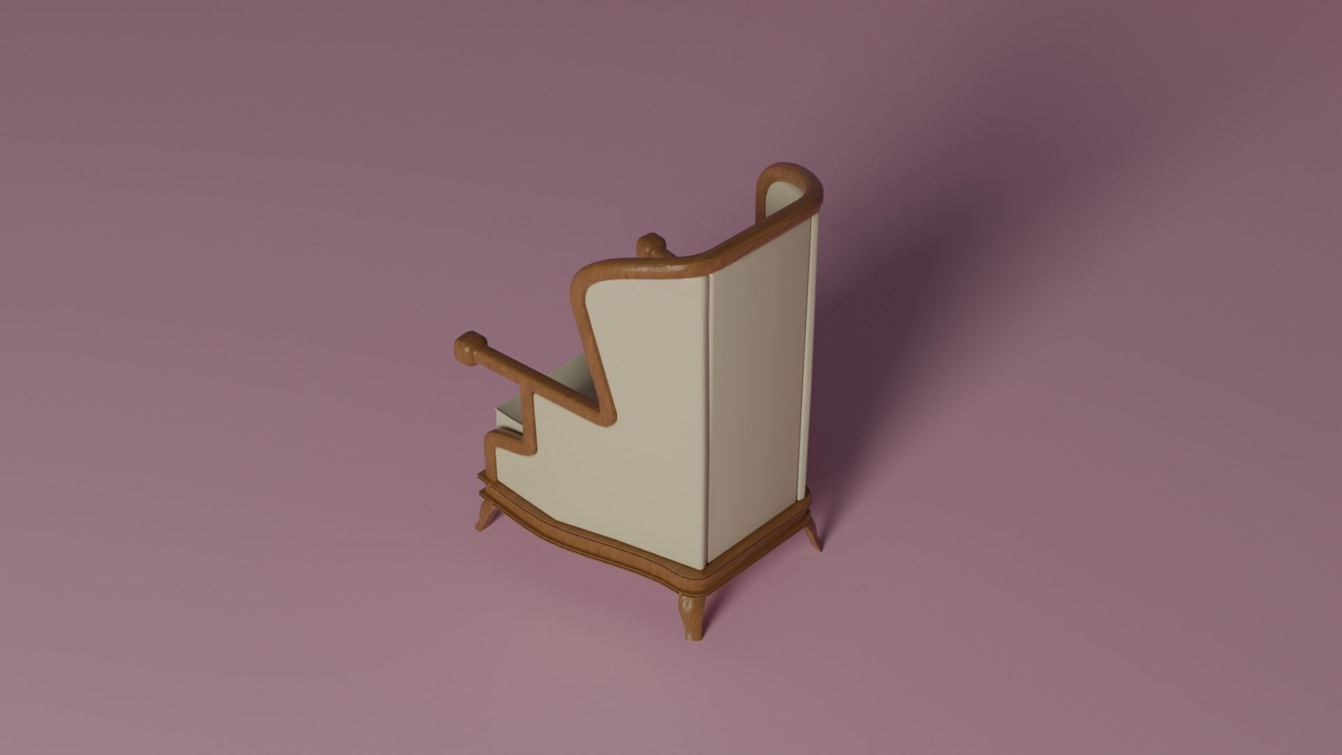 Fancy sofa chair 3D model | CGTrader
