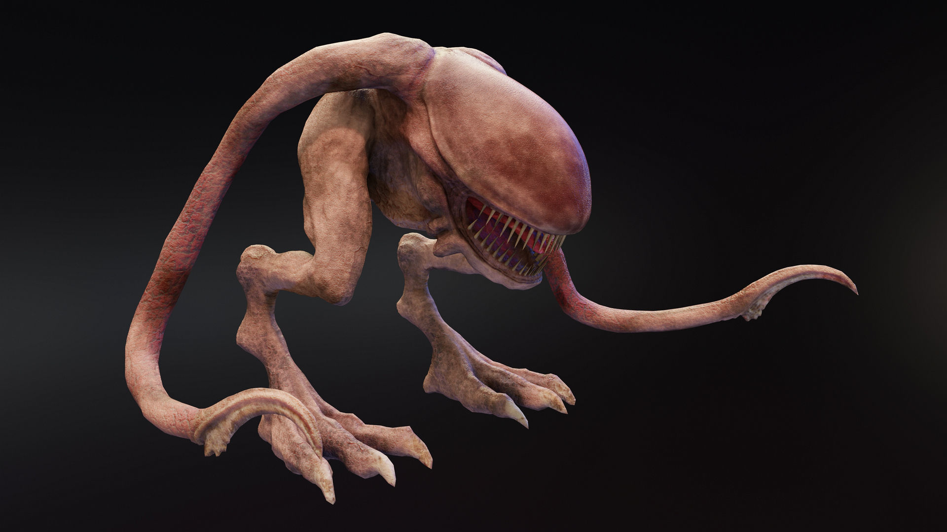 3D model Wanamingo Fallout 2 Mutant VR / AR / low-poly | CGTrader