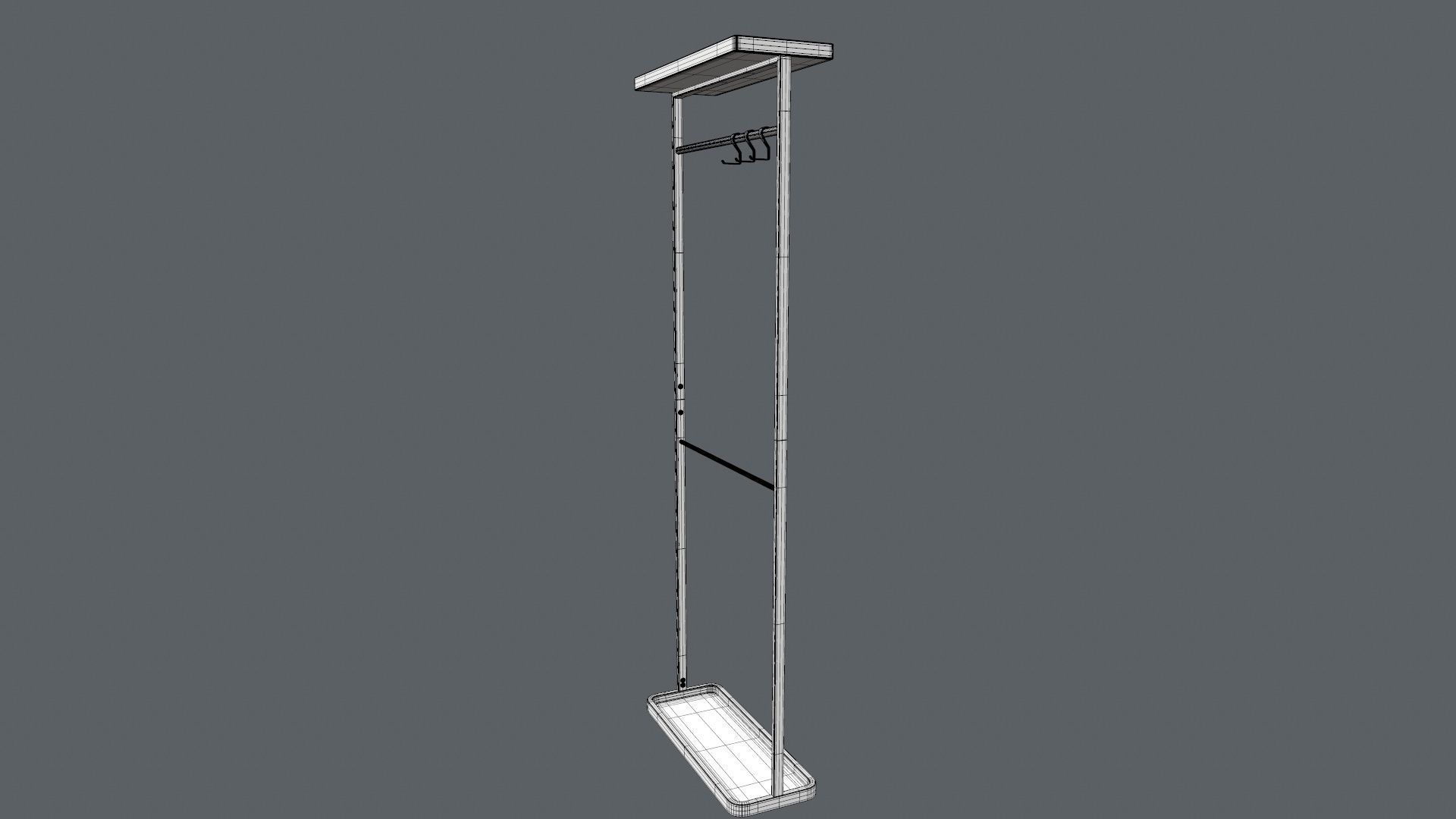 Clothes rack 3D model | CGTrader