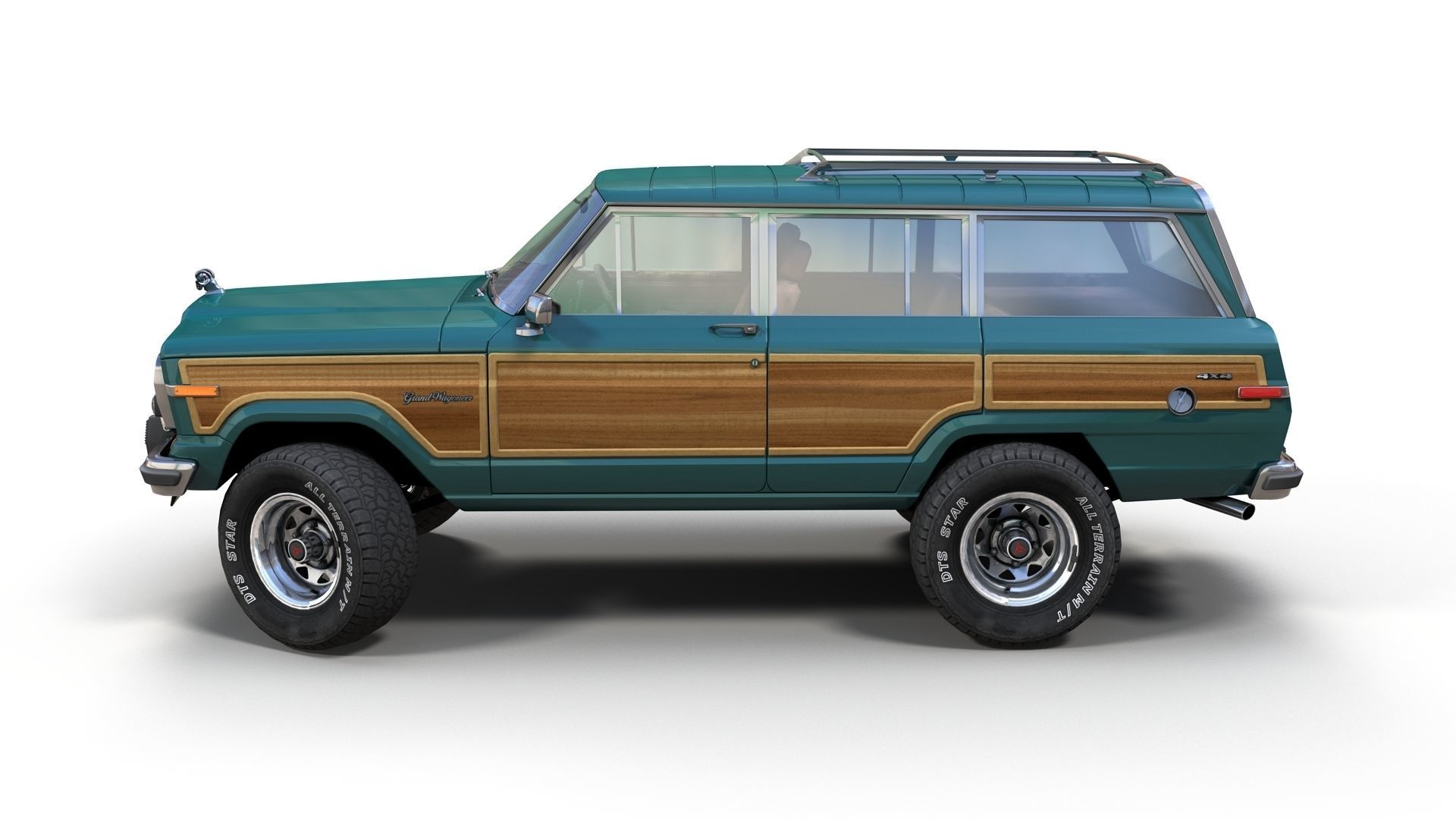 3D model Offroad Jeep Wagoneer VR / AR / low-poly | CGTrader
