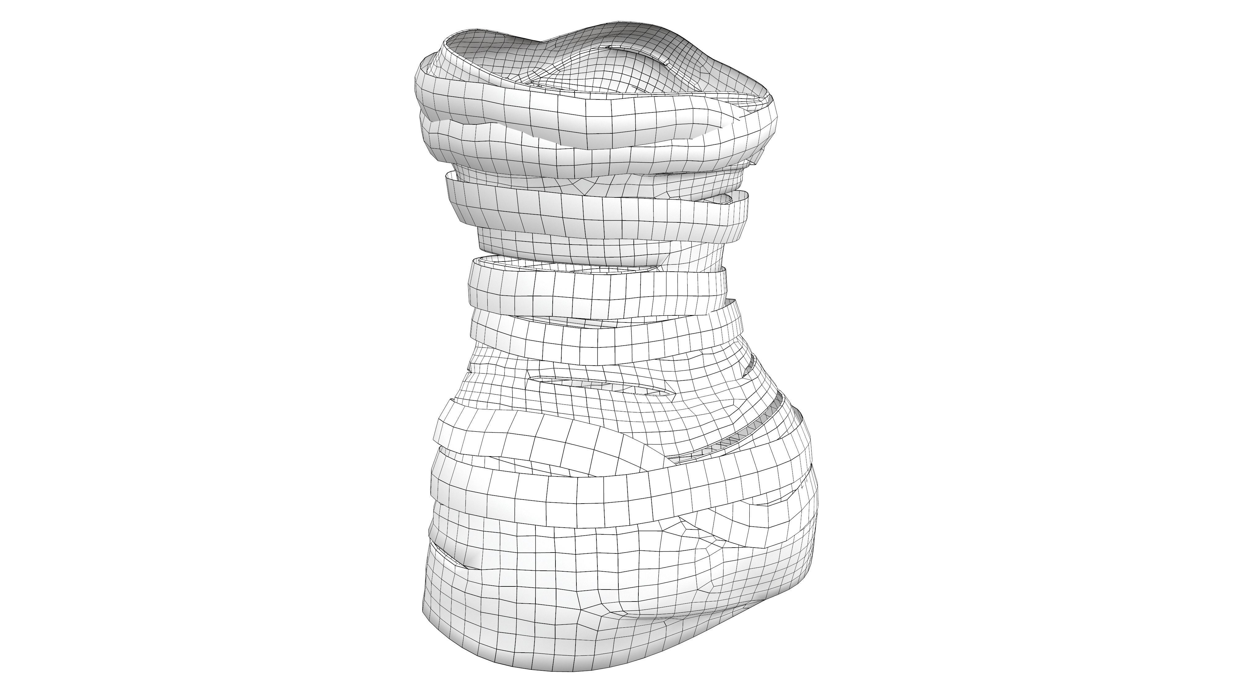 3D model Spaghetti Girl Outfit VR / AR / low-poly | CGTrader