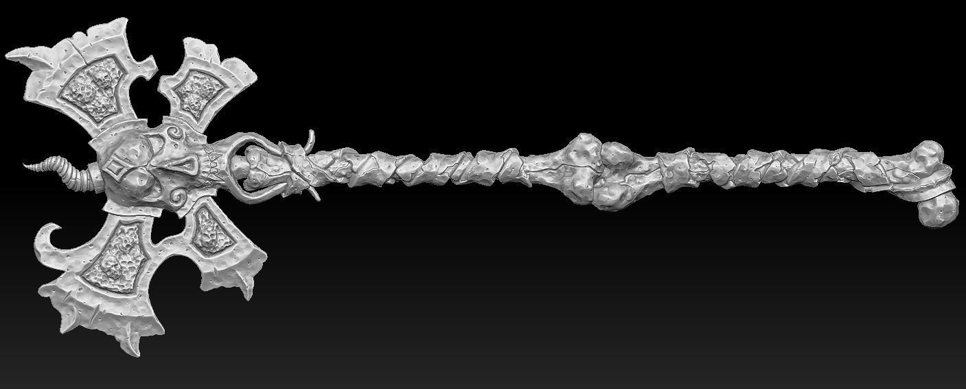 Undead weapons collection 3d print | CGTrader