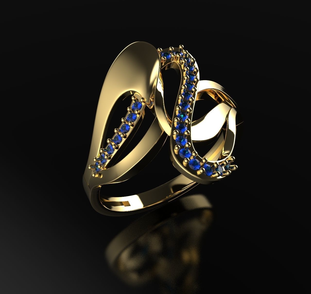 Ring deep sea 3D model 3D printable | CGTrader