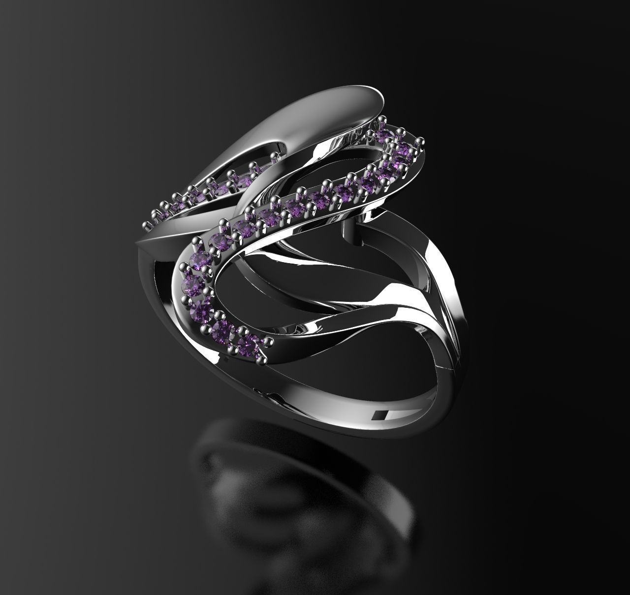 Ring deep sea 3D model 3D printable | CGTrader