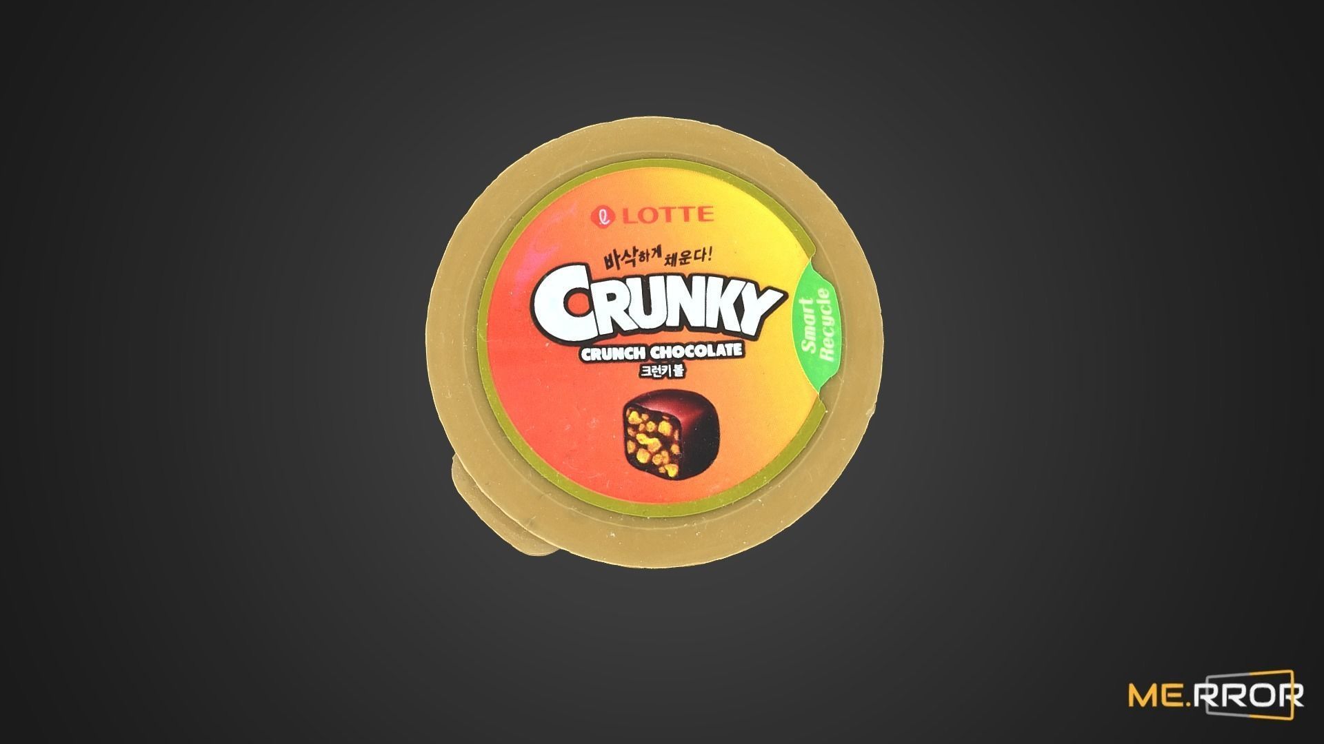 Crunky Chocolate 3D model | CGTrader