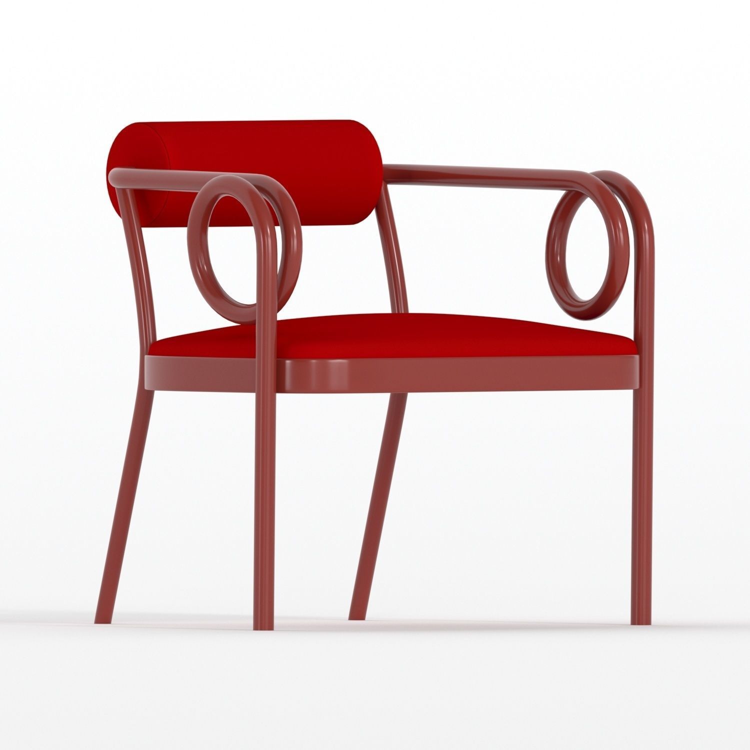 Loop armchair 3D model | CGTrader