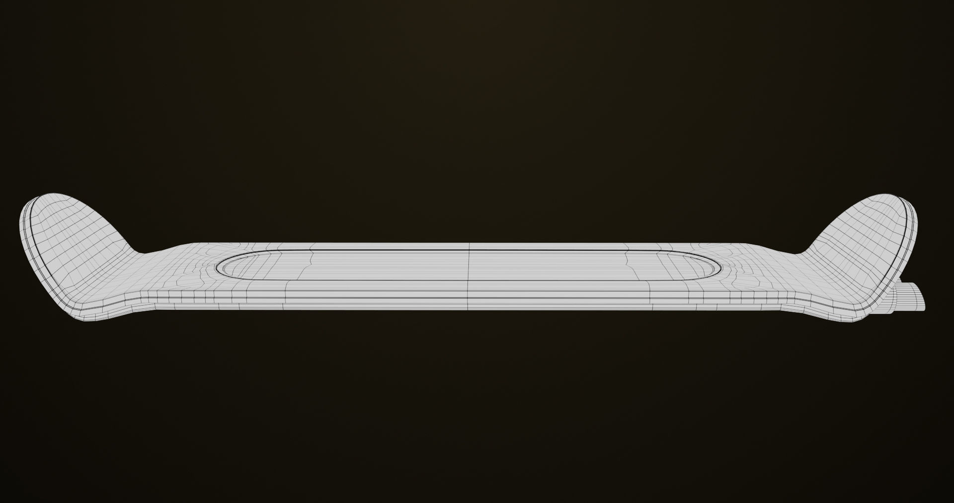 3D model Sic-Fi Emissive Hoverboard 5 All PBR Unity UE Textures ...
