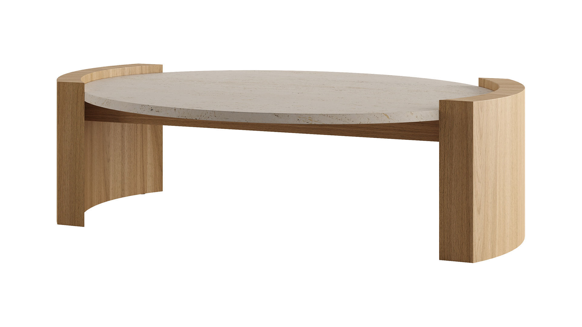 JIA OVAL Coffee Table by Atelier De Troupe 3D model | CGTrader