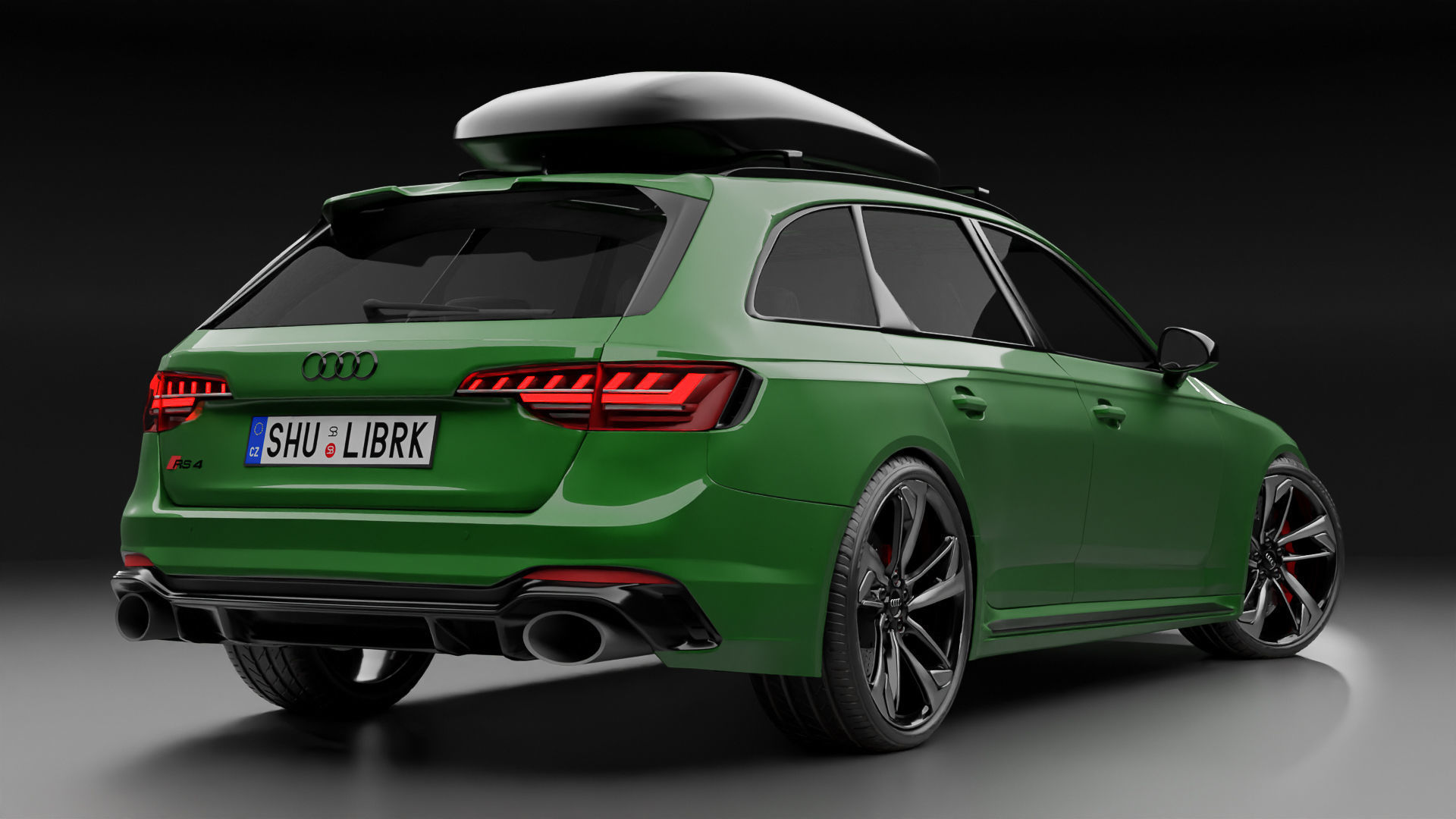 High detail Audi RS4 2022 B9 5 High poly 3D model 3D model | CGTrader