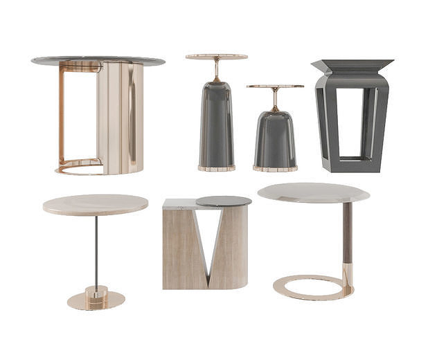 Modern table 3D model | CGTrader