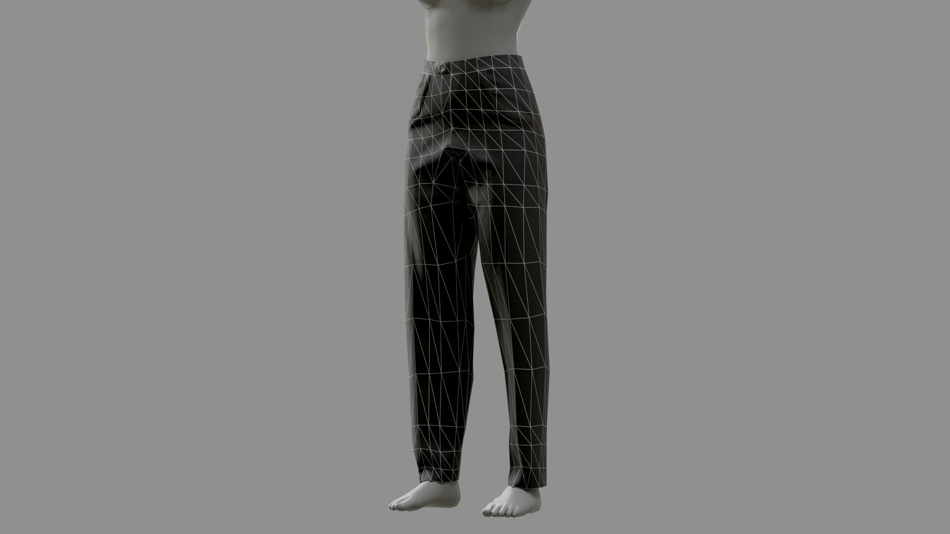 3D model Formal pant 01 VR / AR / low-poly | CGTrader