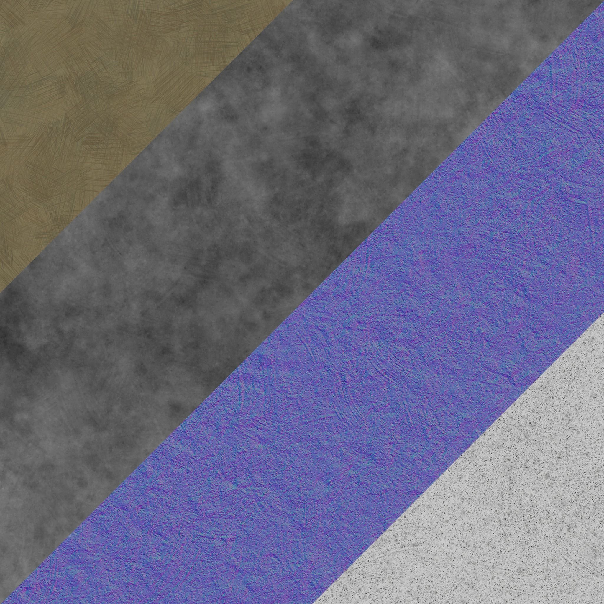 Procedural Stylized Texture Pack Wood Grass Ground and Concrete Texture ...