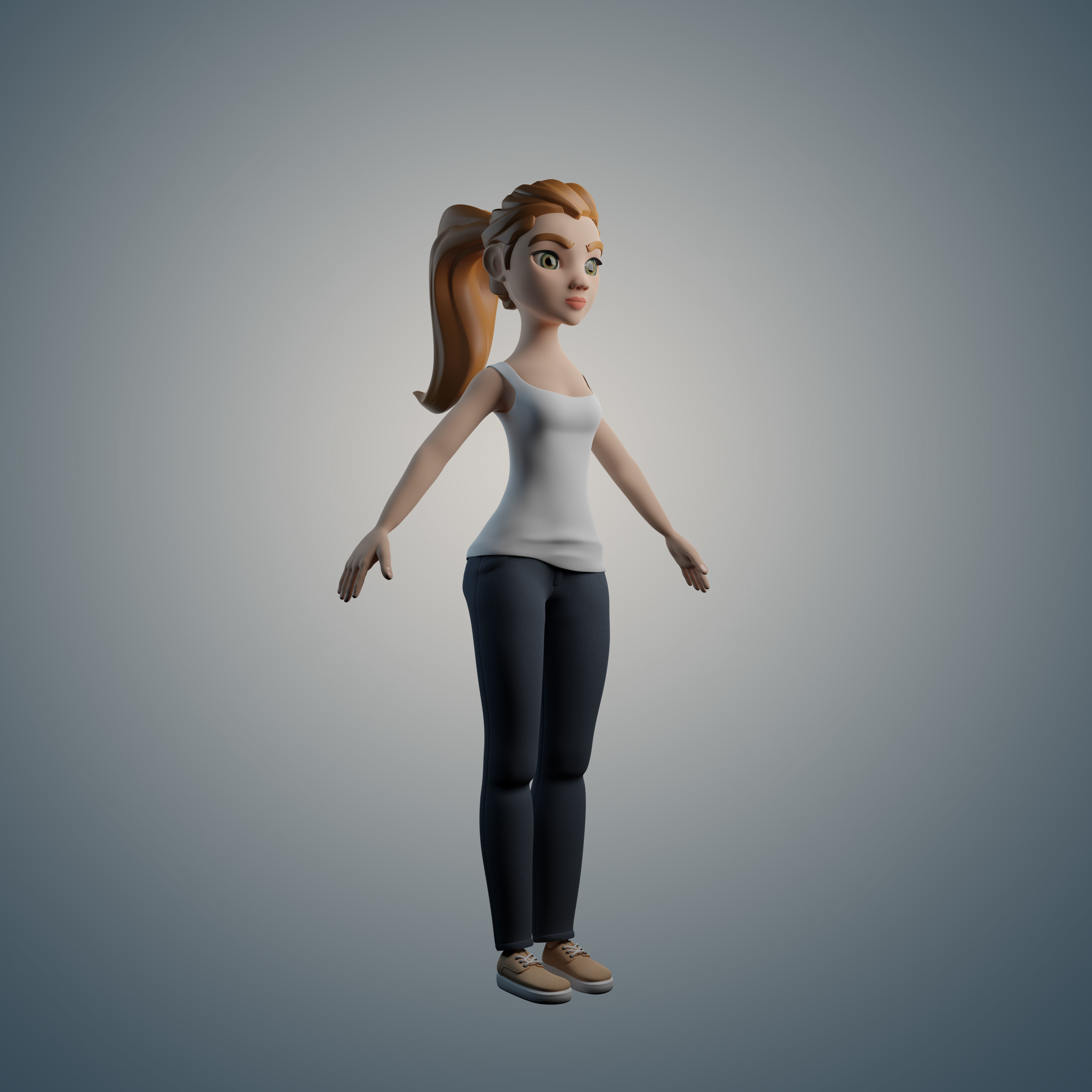 3D model Alice - 3D Stylized Character VR / AR / low-poly | CGTrader