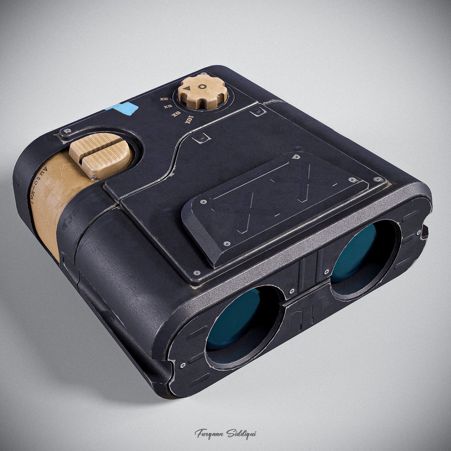 3D model Sci-fi Realistic Binocular VR / AR / low-poly | CGTrader