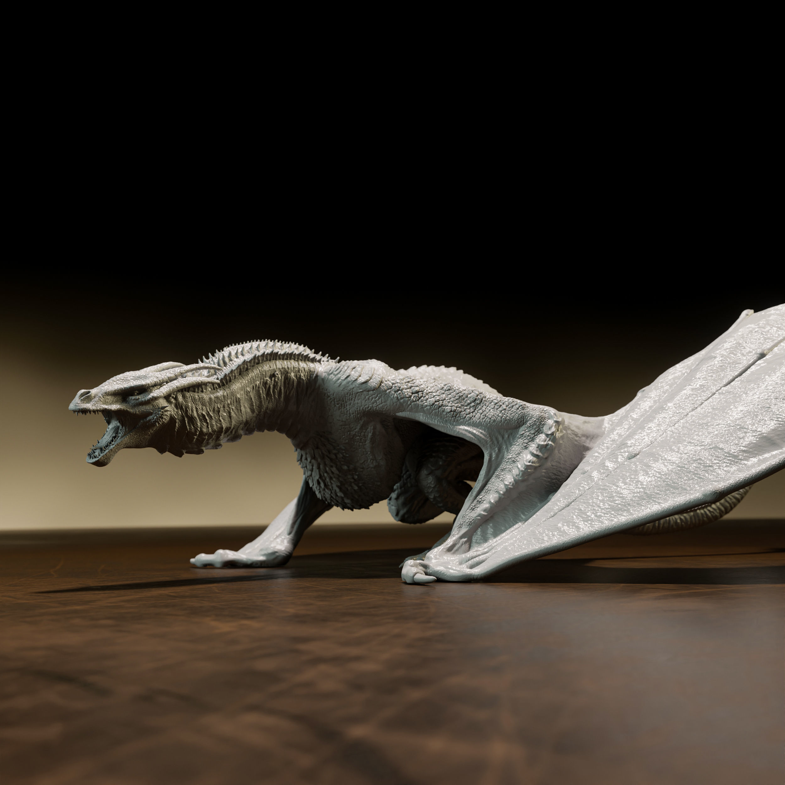 Syrax dragon fan art - pre supported - FREE model free 3D model 3D ...