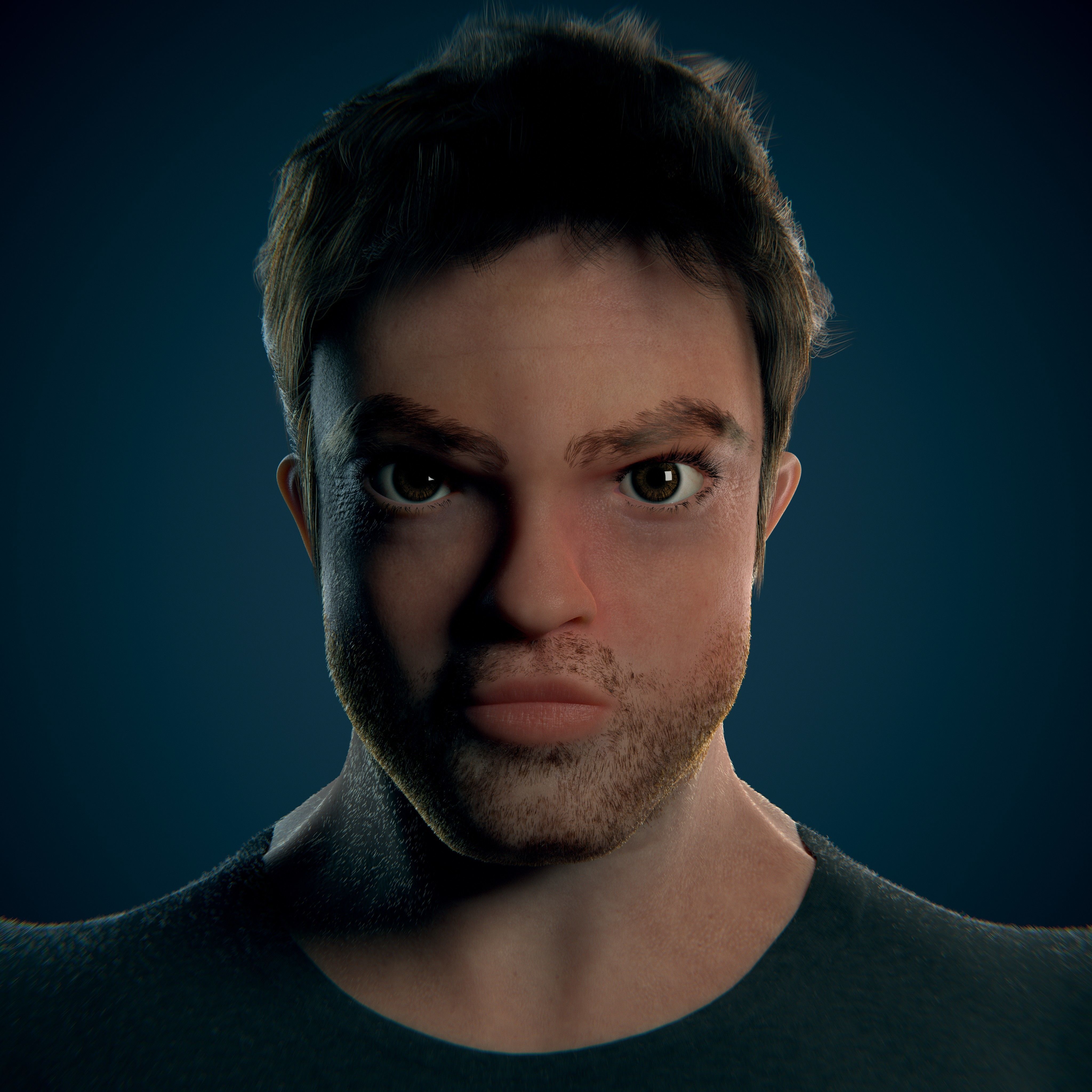 Realistic Character Edward free VR / AR / low-poly 3D model | CGTrader