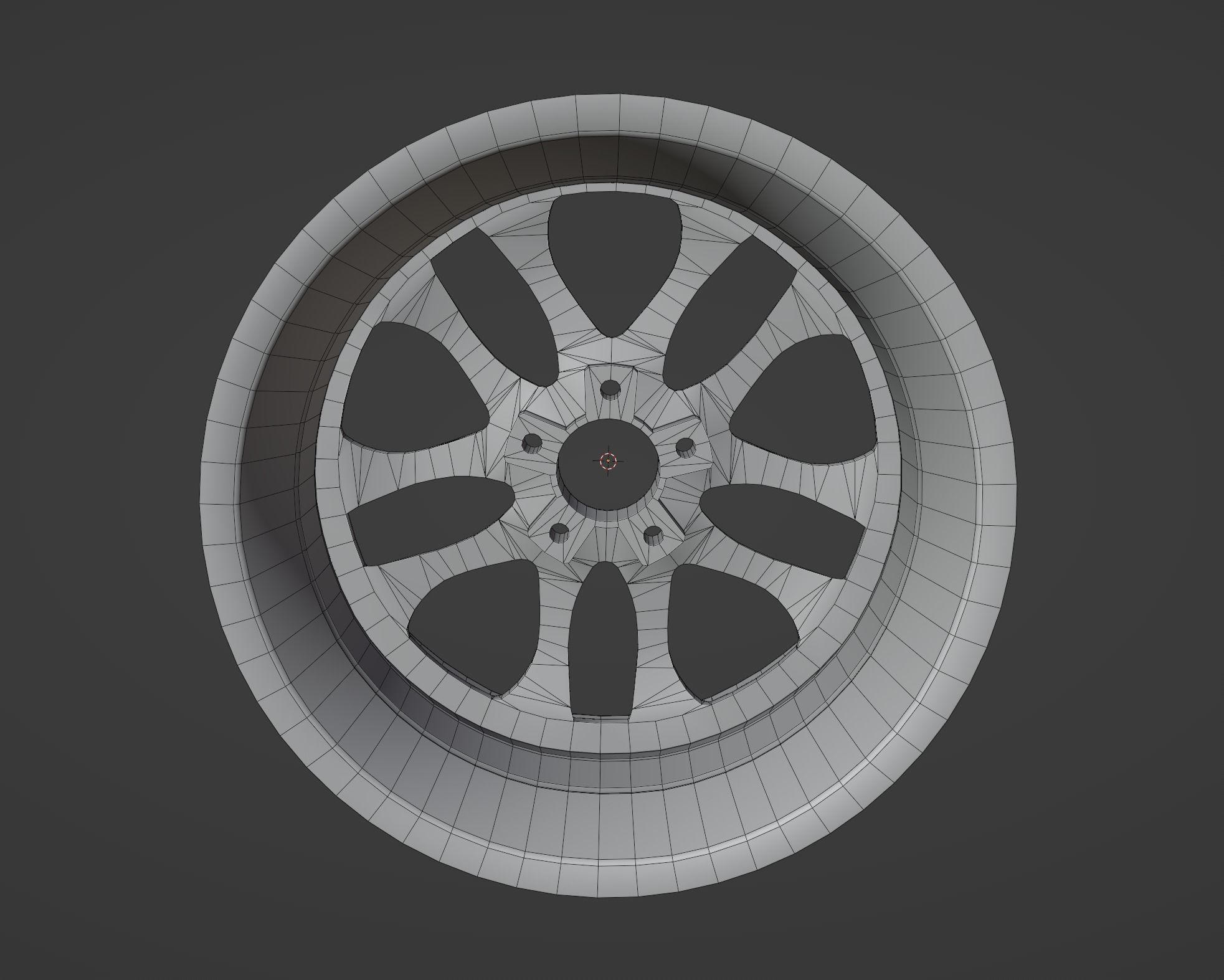 3D model Minerva - 3 Piece Wheels - Game Ready VR / AR / low-poly ...