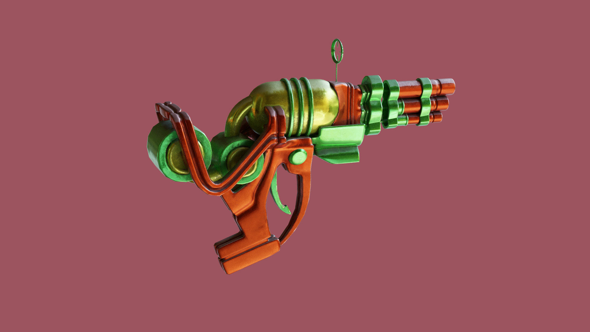 3D model Energy Gun VR / AR / low-poly | CGTrader