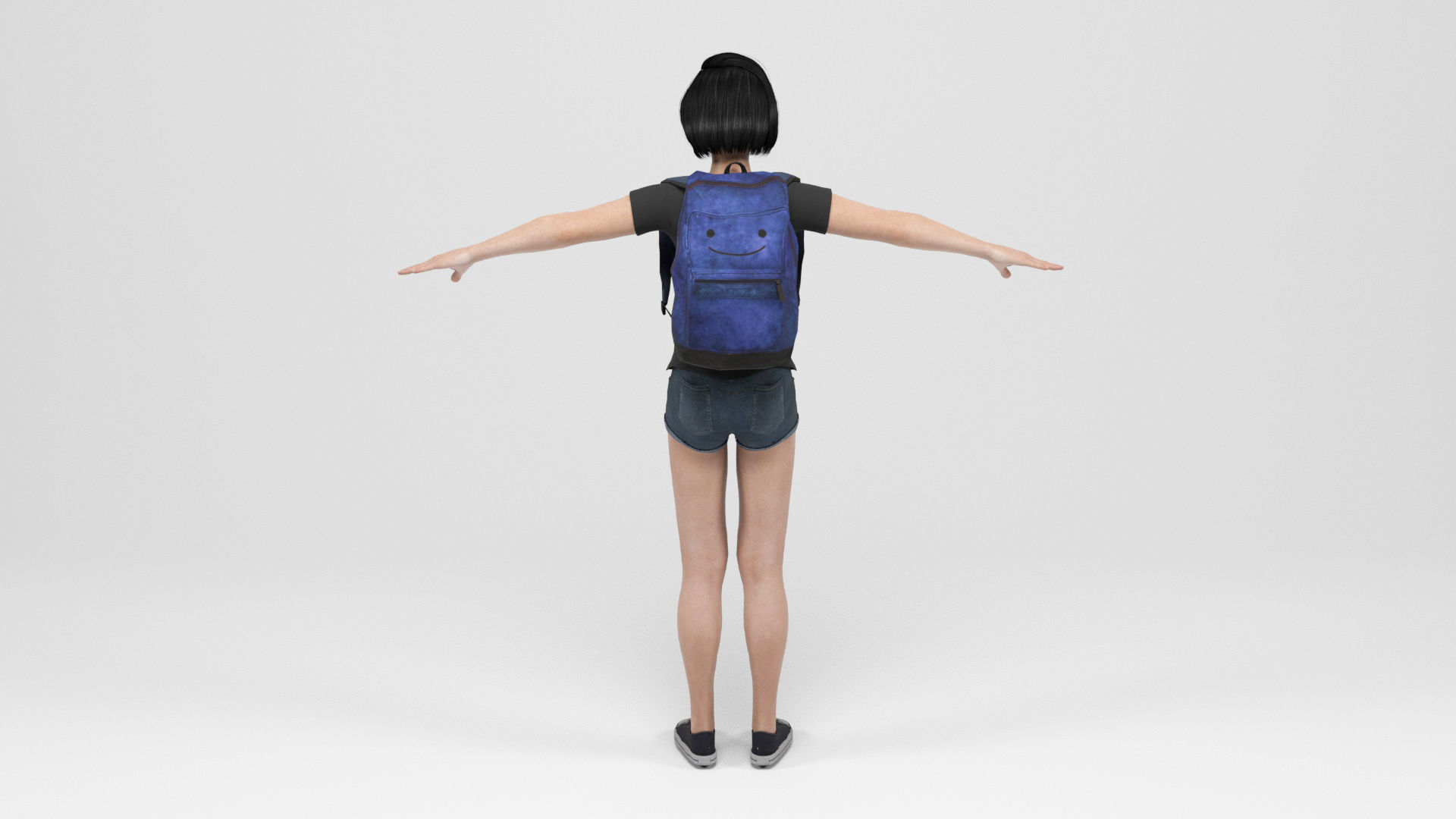 3D model Teenager Student 2 VR / AR / low-poly | CGTrader
