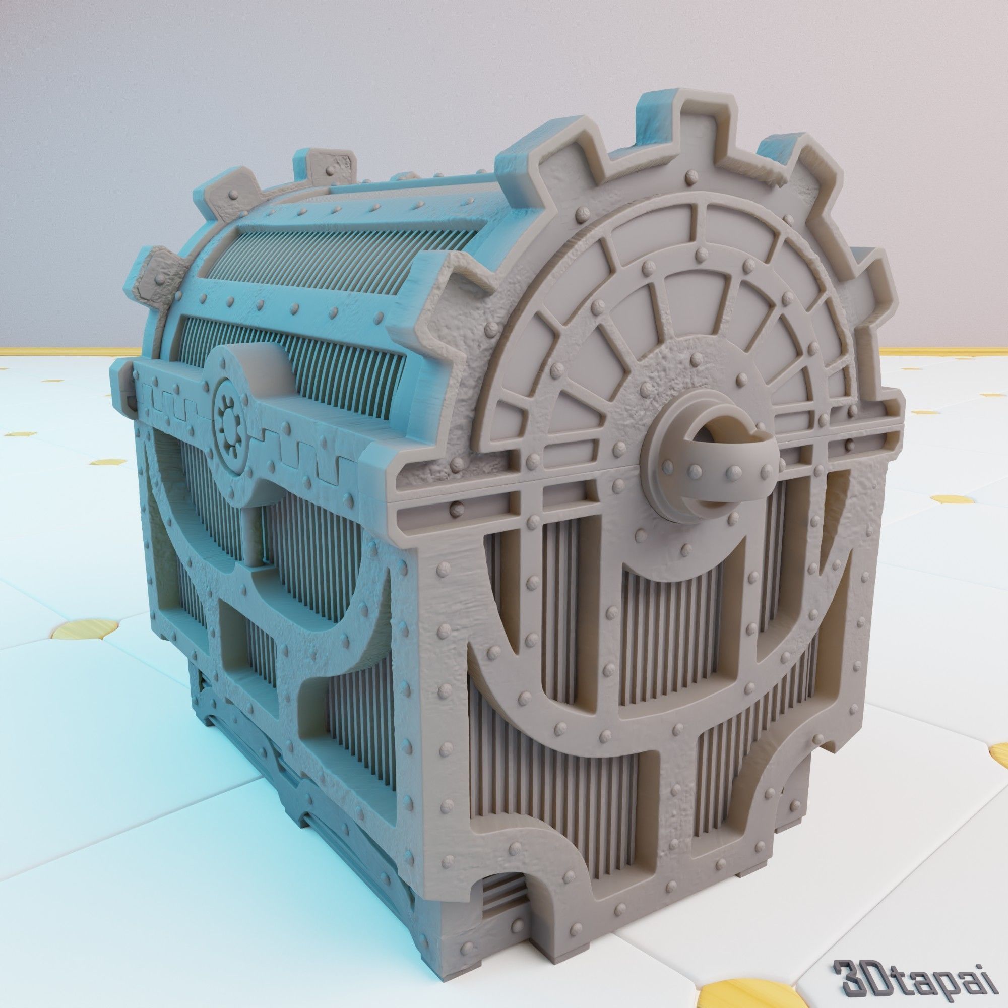 COG CHEST free 3D model 3D printable | CGTrader