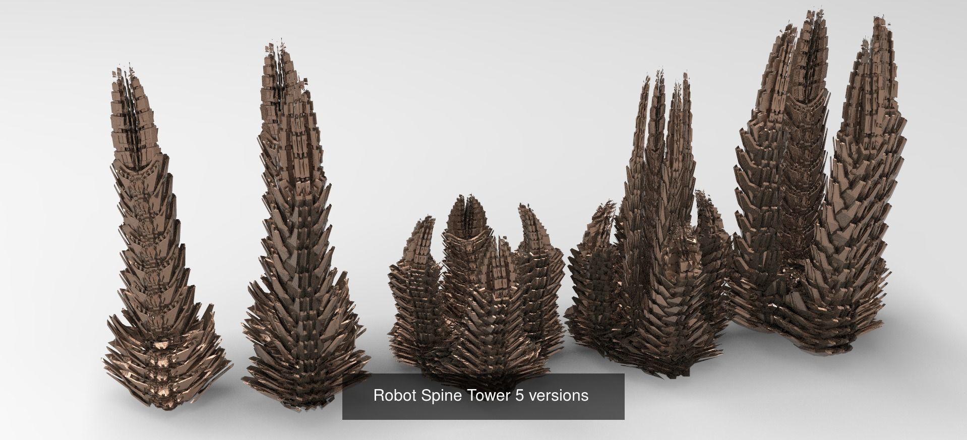 Skeleton Architecture Collection | CGTrader