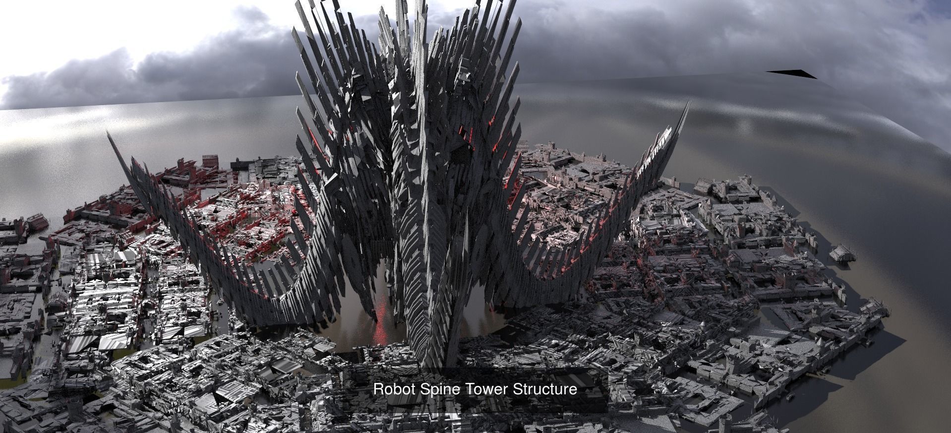 Skeleton Architecture Collection | CGTrader