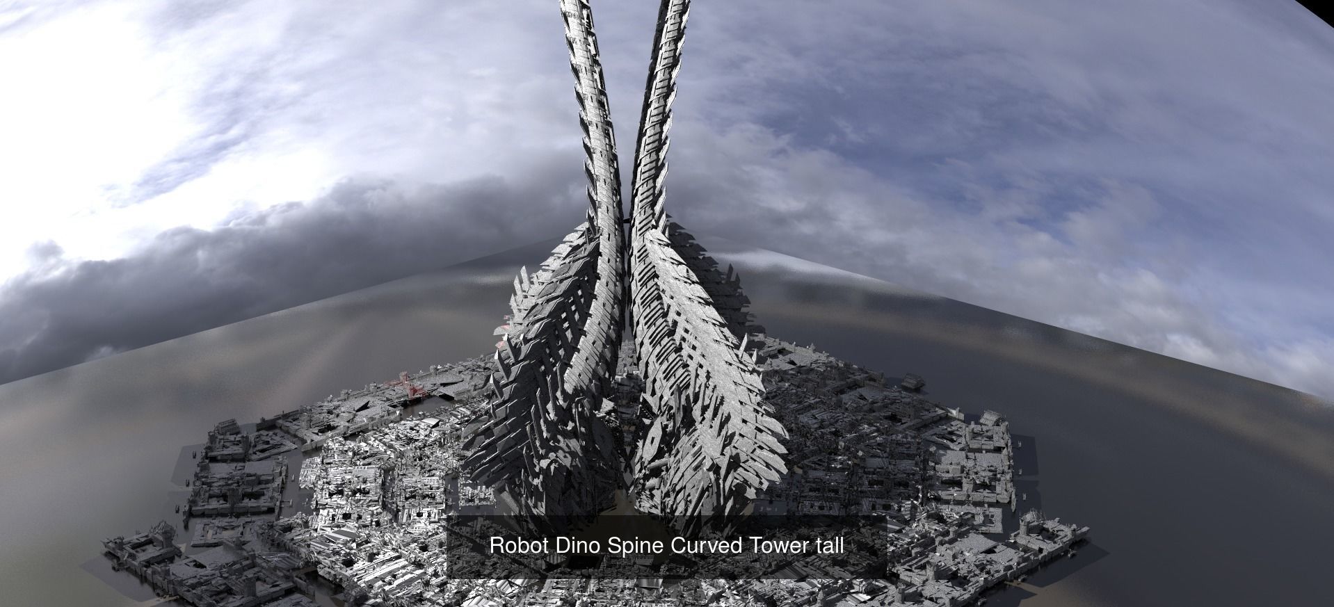 Skeleton Architecture Collection | CGTrader