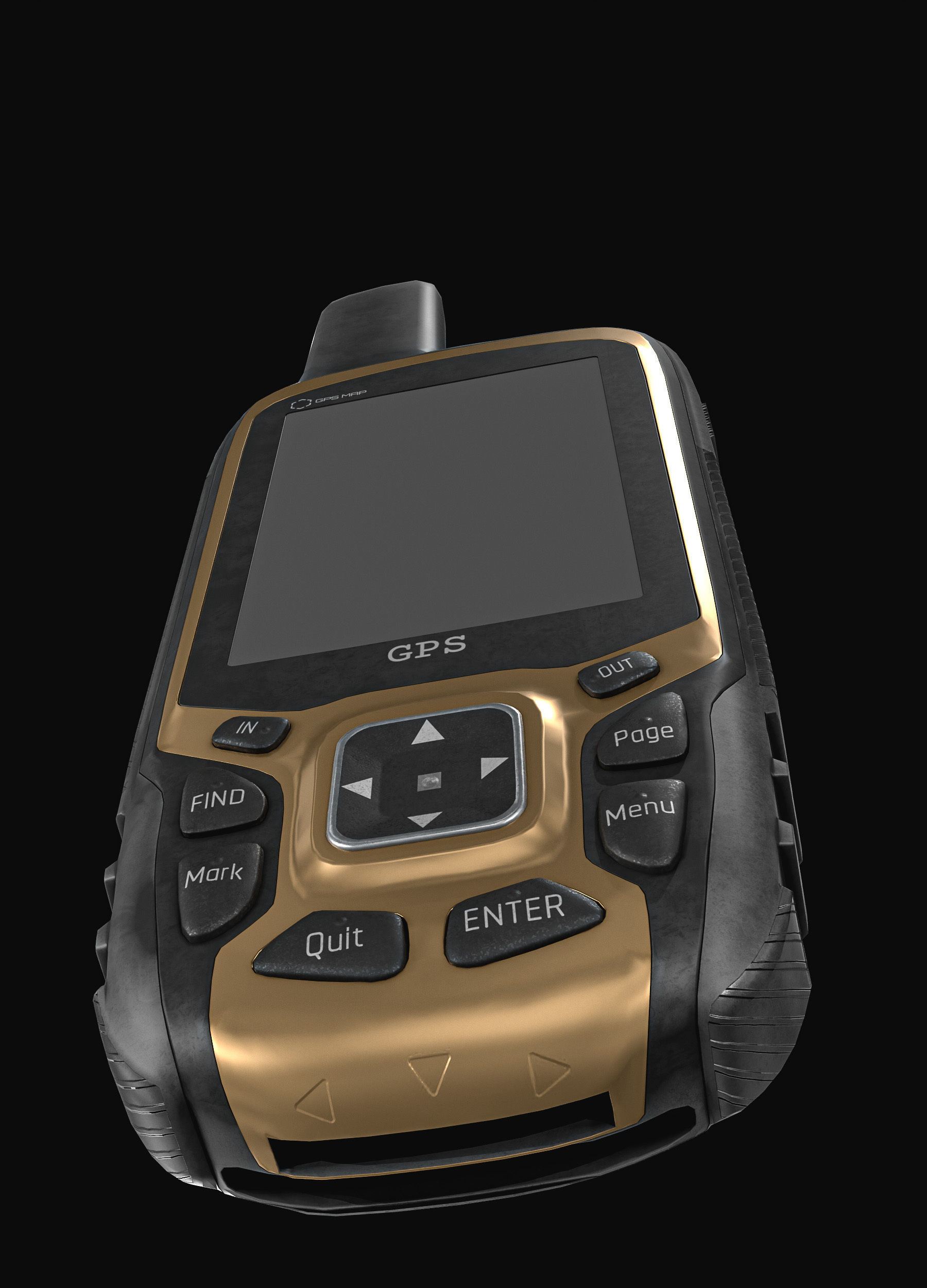 3D model Military GPS Device VR / AR / low-poly | CGTrader