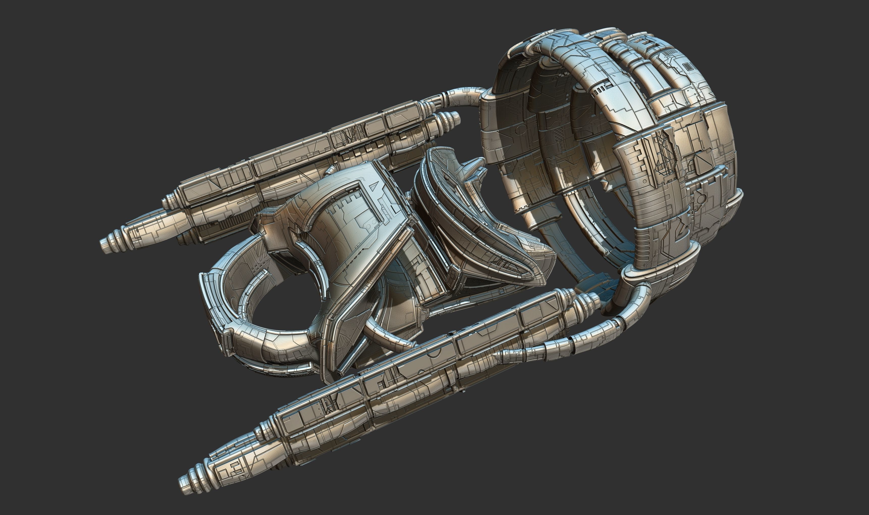 space equipment node 00181 3D model | CGTrader