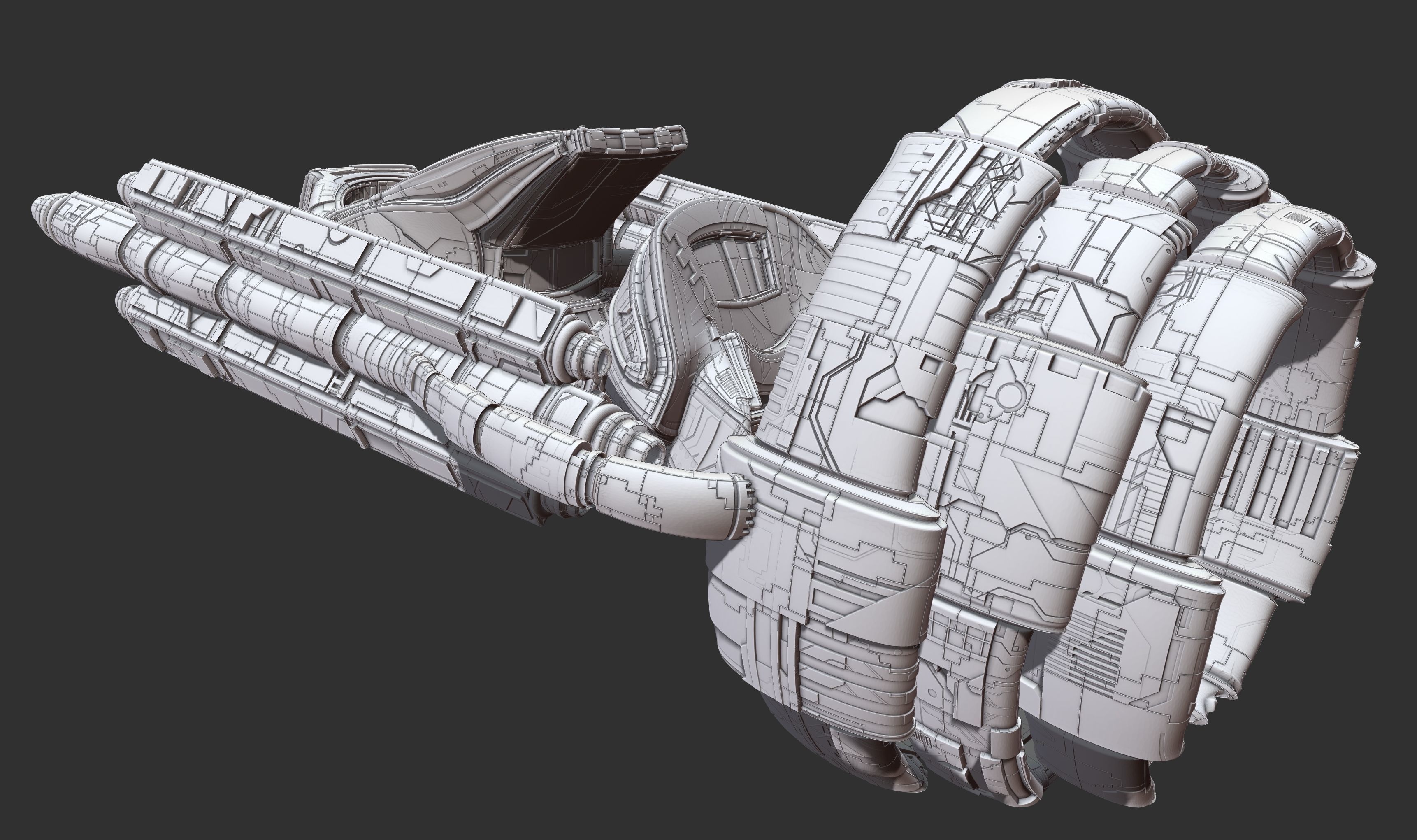 space equipment node 00181 3D model | CGTrader