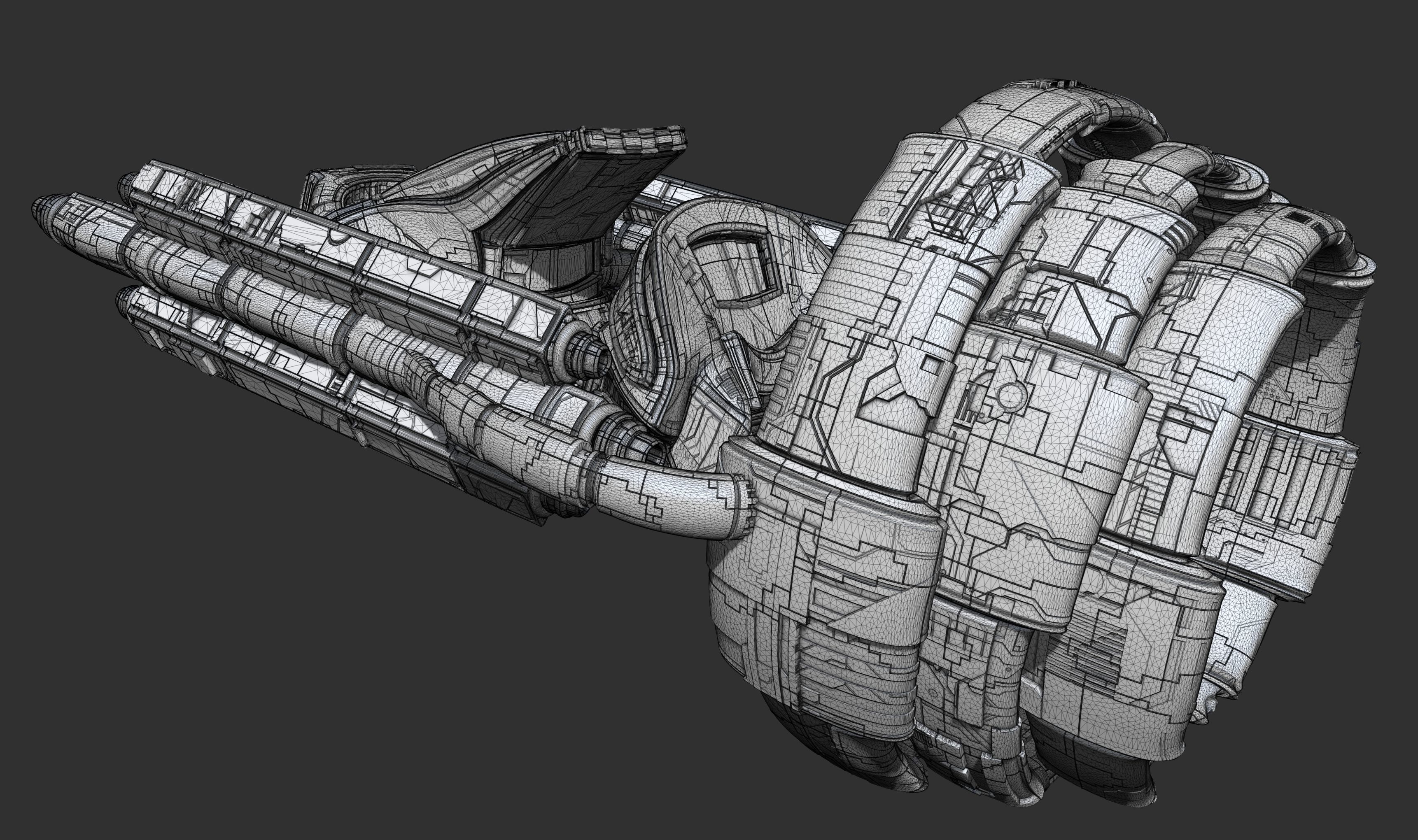 space equipment node 00181 3D model | CGTrader